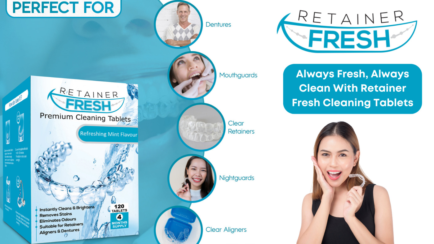 Retainer Fresh Launches Revolutionary New Tablets for Cleaning ...