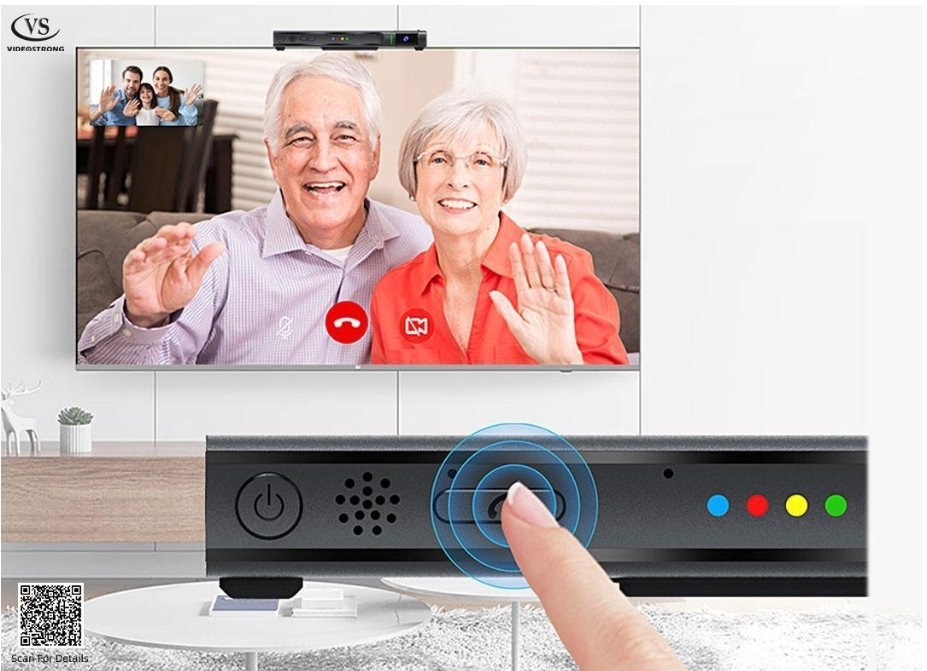How to Transform Your TV into a Video Conferencing Hub