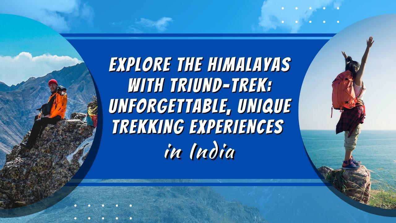 Explore the Himalayas with Triund-Trek: Unforgettable, Unique Trekking ...