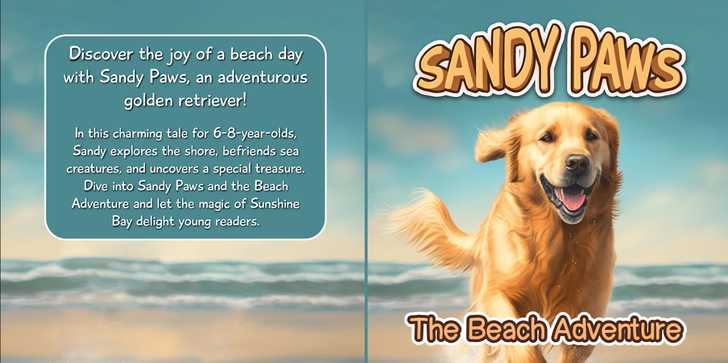 New Children's Book "Sandy Paws and the Beach Adventure" Takes Young ...
