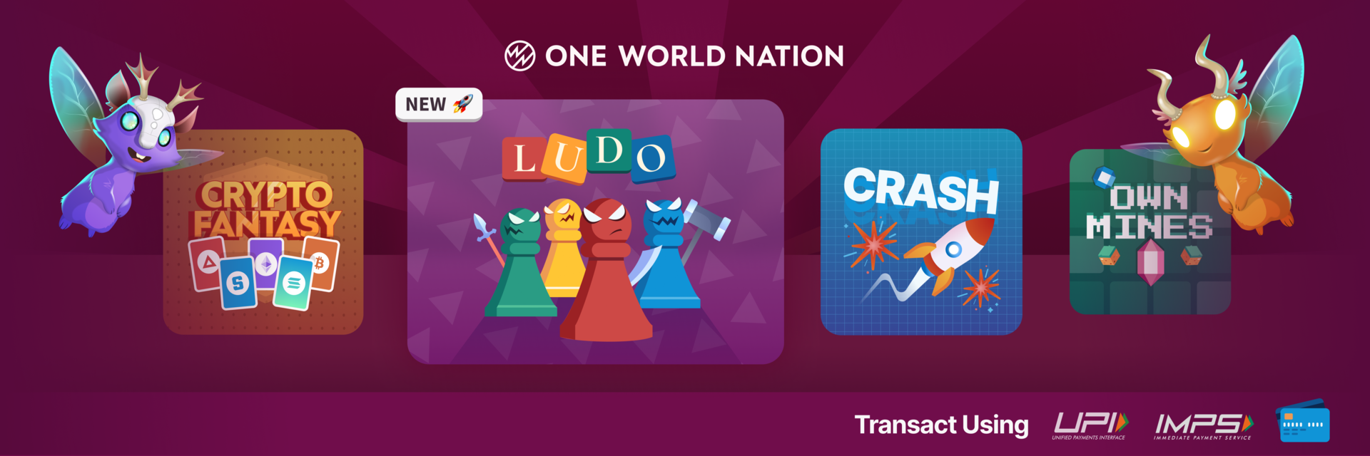 One World Nation Launches 6th Game - Ludo Now In The Cryptoverse