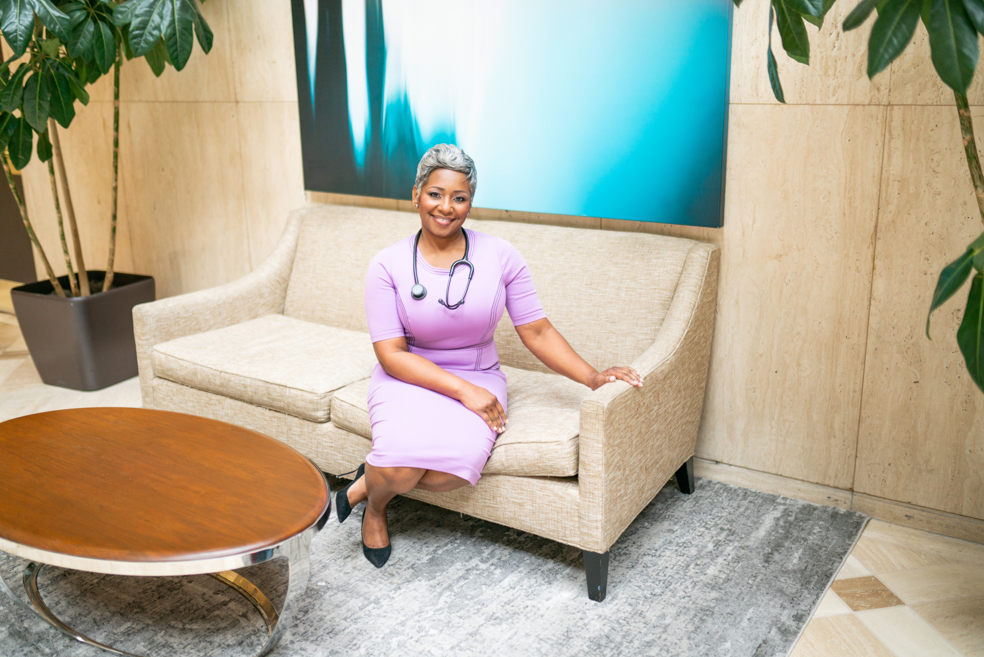 Distinguished OB/GYN, Dr. Cyn Develops, Beauty Below