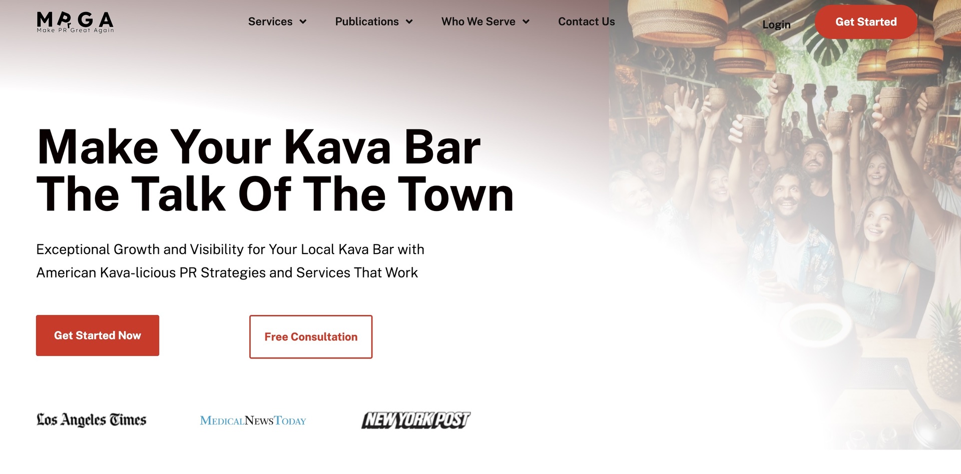 Make PR Great Again Launches Exclusive Kava Bar Marketing & PR Service ...