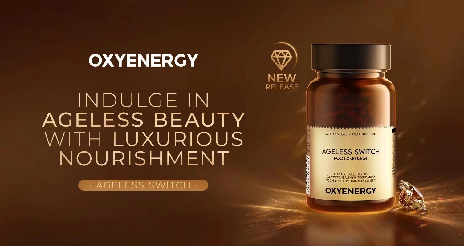 OXYENERGY AGELESS SWITCH is leading a revolutionary new era in anti-aging with groundbreaking ...