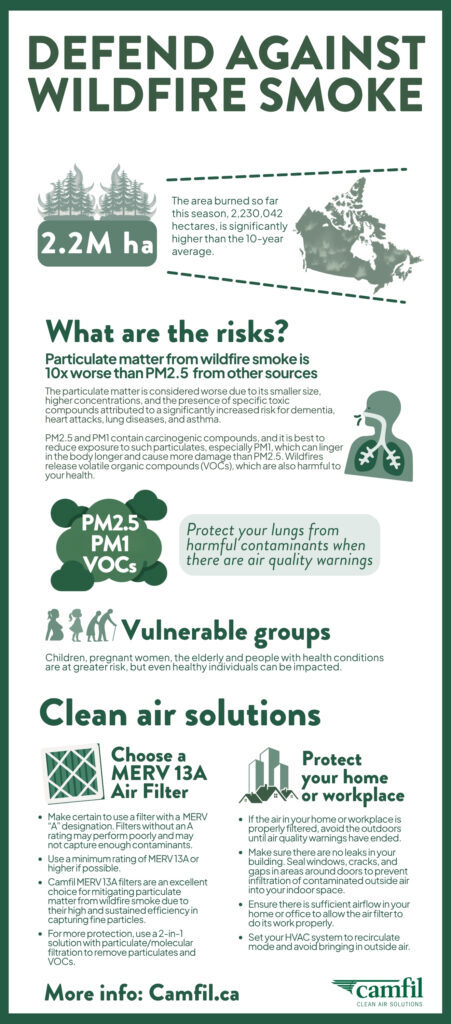 What health risks do wildfires pose to Canadians? – Offering air ...