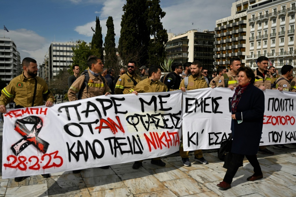 'Call me when you get there': Greek protest rallying cry