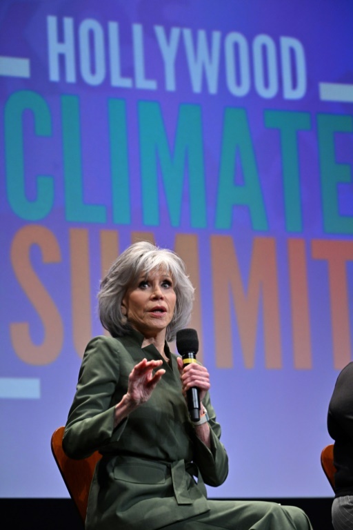 Jane Fonda ready to 'kick ass' on climate crisis