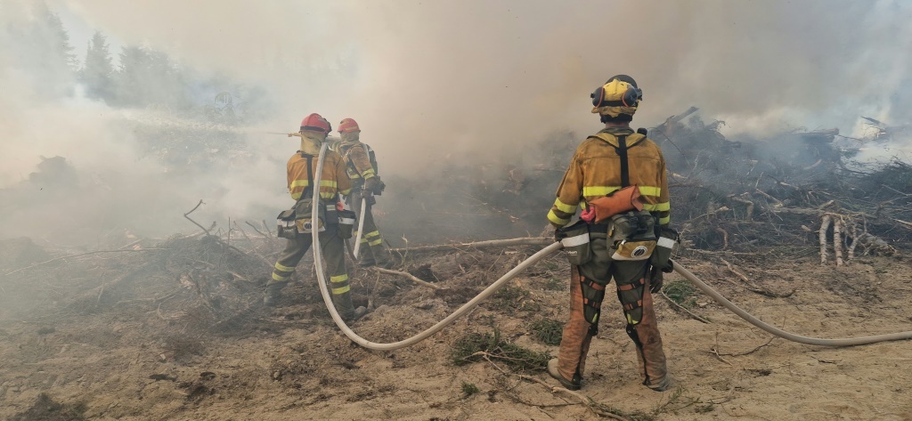 Foreign firefighters come to the rescue in Canada's wildfires